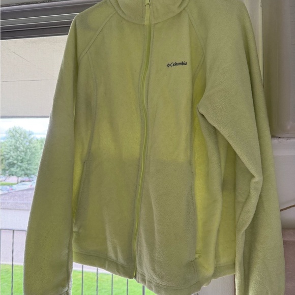 Columbia | Jackets & Coats | Columbia Light Yellow Fleece Jacket | Poshmark
